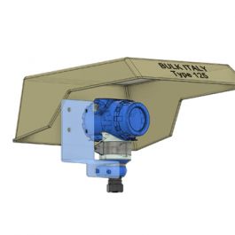 Sunshade Direct Mount Bracket to suit Rosemount 3051TG Gauge Transmitter